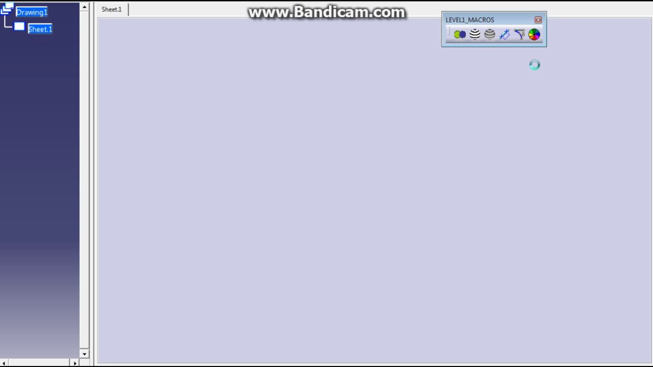 Changing catia background colour easily by using macro - YouTube