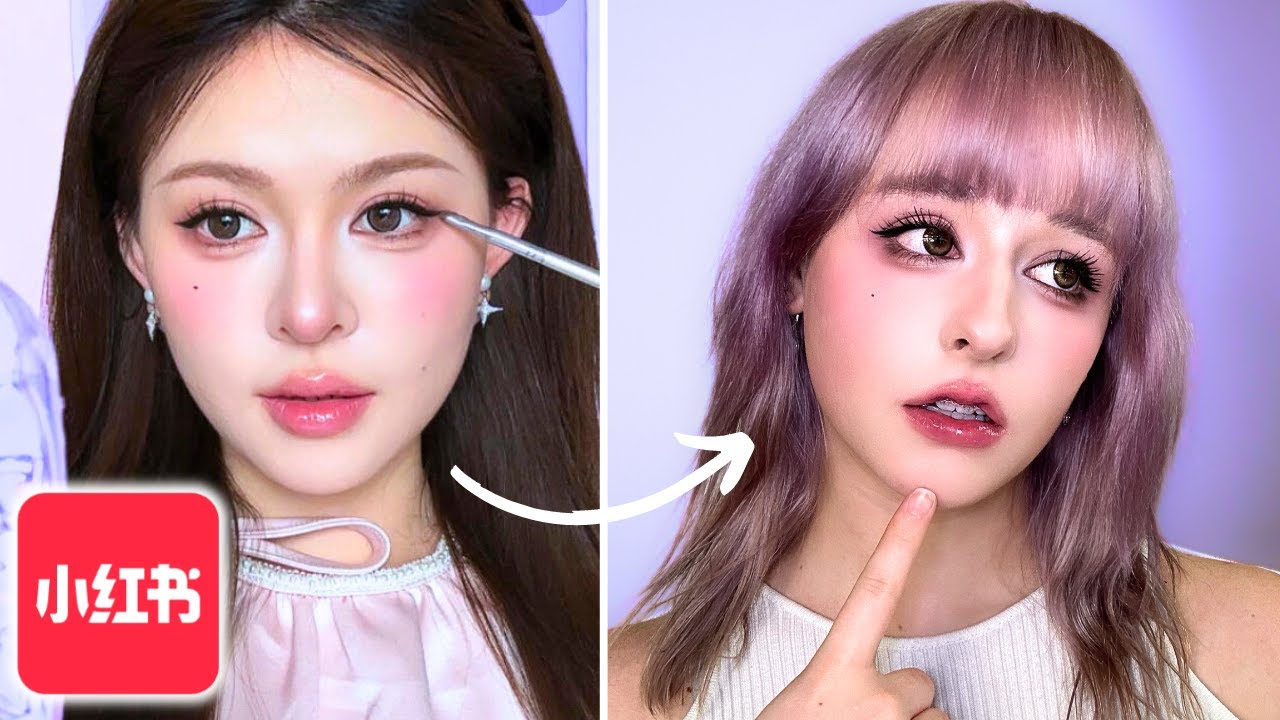 FOLLOWING A DOUYIN MAKEUP TUTORIAL 💄🫢 - YouTube