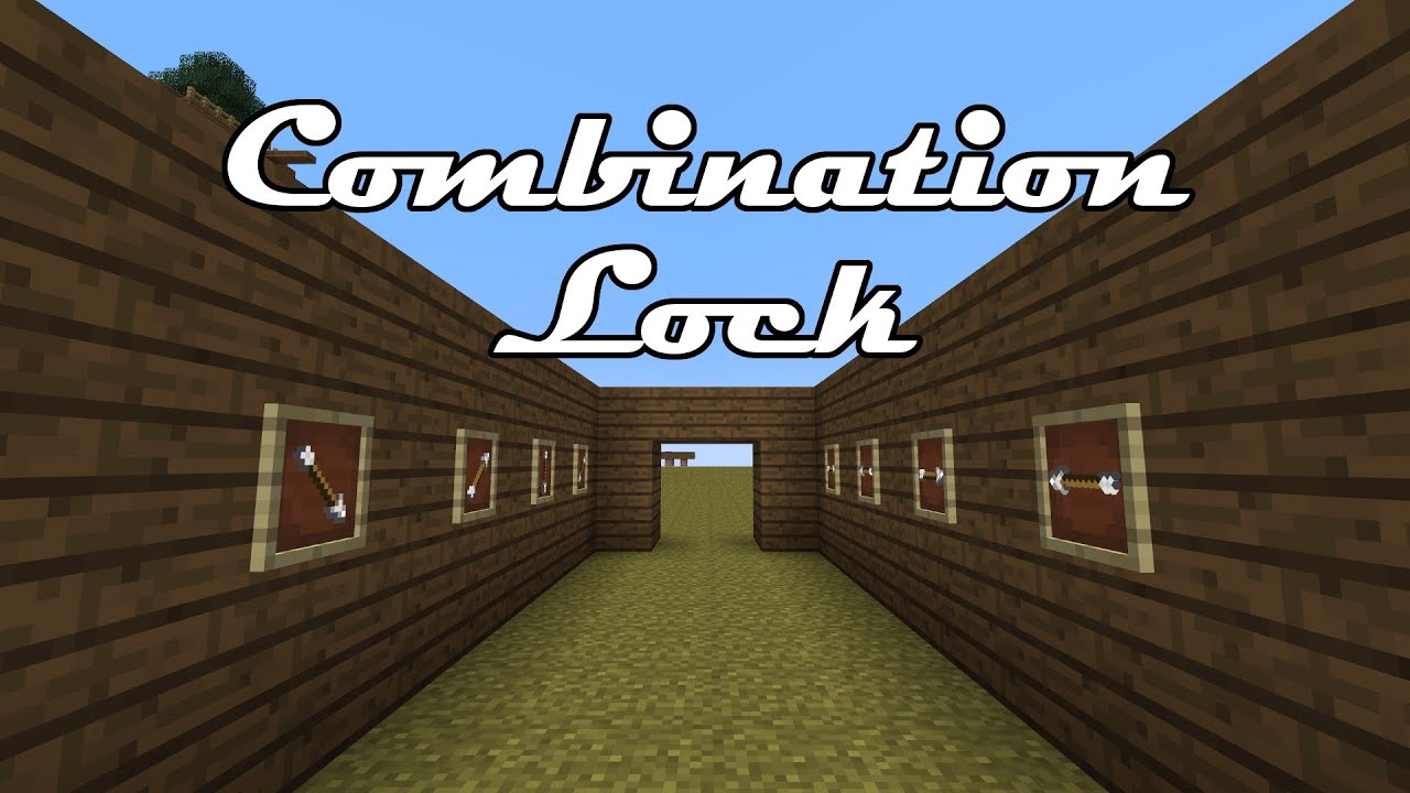 How To Make Combination Lock In Minecraft YouTube how-to-make-combination-lock-in-minecraft-youtube
