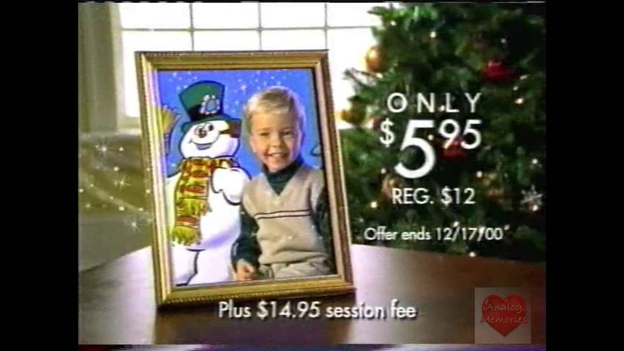 Sears Portrait Studio | Television Commercial | 2000 | Frosty The ...