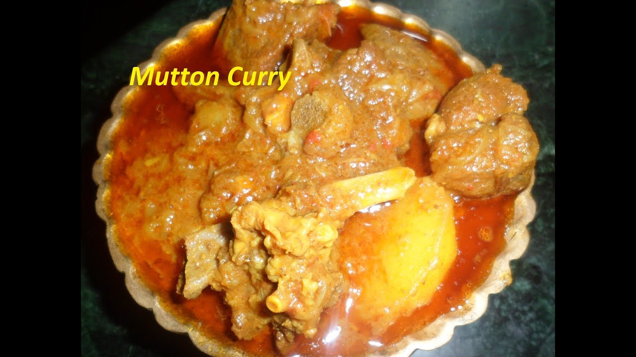 Pathar Mangsho Recipe| পাঁঠার মাংসের ঝোল । Mutton Curry | Kochi Pathar ...