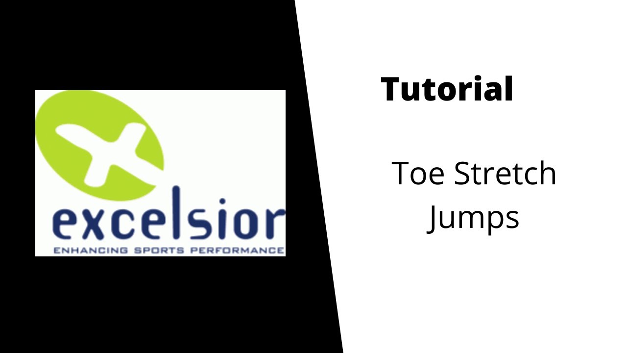 Toe stretch jumps - YouTube