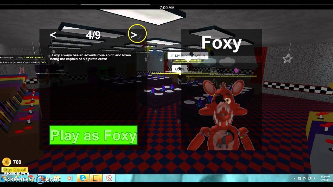 FNAF MAP (roblox) - YouTube