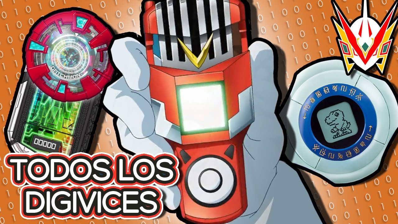 Explicando TODOS los Digivice de Digimon | Parte 2 - YouTube