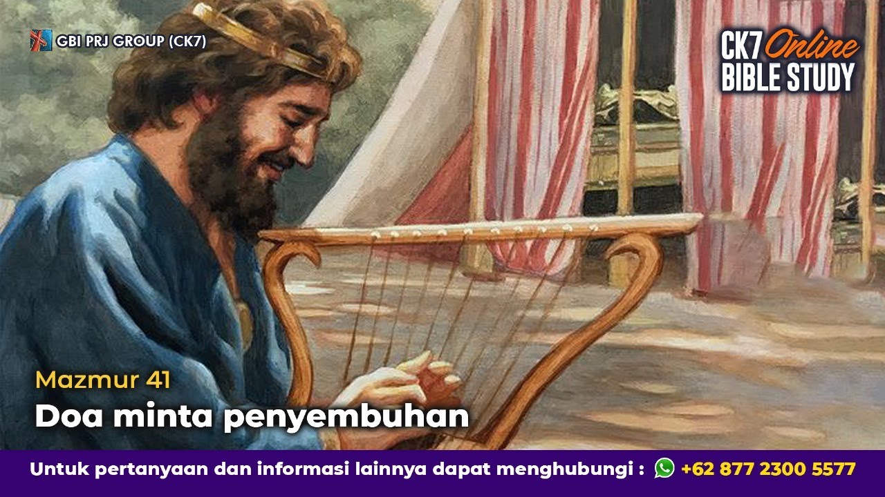 Bible Study Mazmur 41 - YouTube