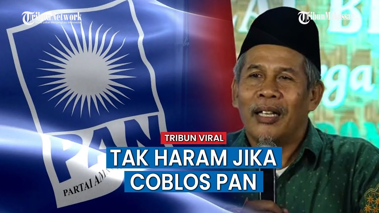 Ketua PWNU Jatim Sebut Tak Haram Kalau Coblos PAN, Yang Haram Dukung ...