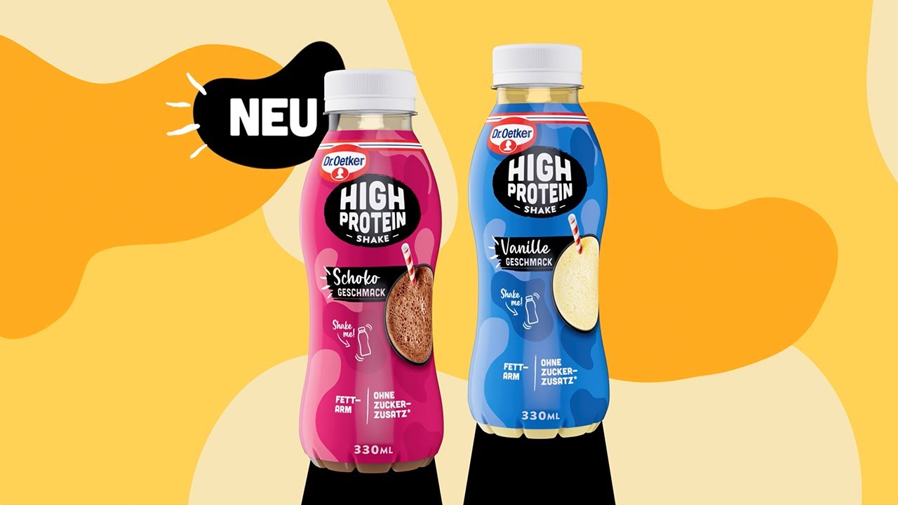 Dr. Oetker High Protein Shakes TVC 20" - YouTube