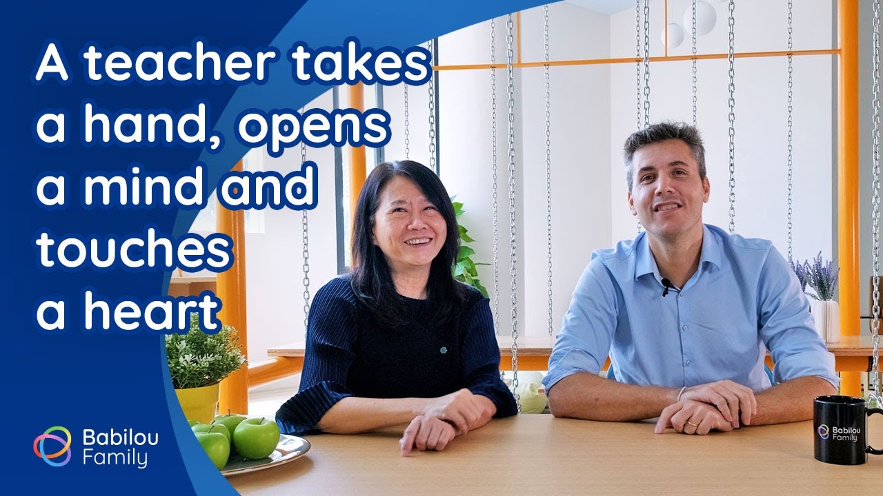 A teacher takes a hand, opens a mind and touches a heart. - YouTube