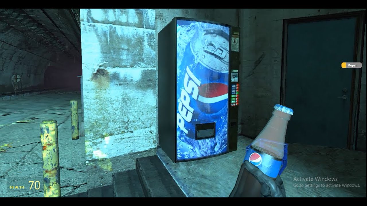 Freeman's Pepsi Break in an Abandoned Tunnel (GMod) - YouTube