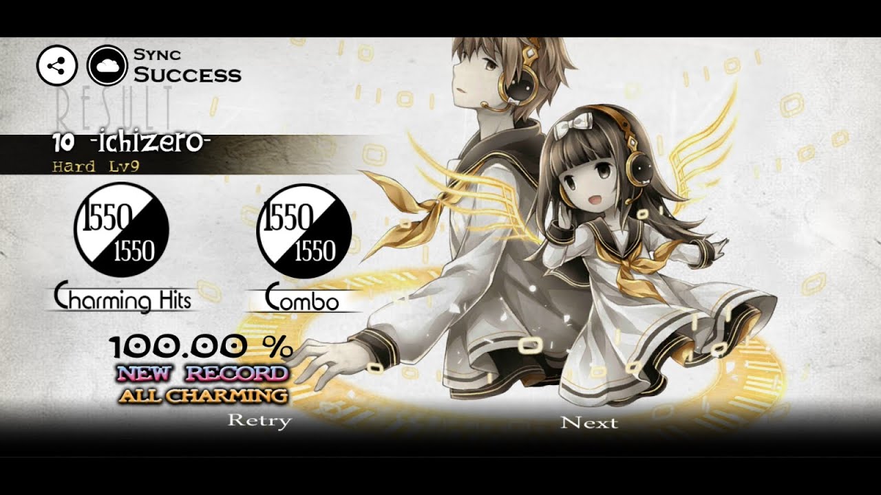 [DEEMO] 10 -ichizero- (Hard Lv9) 100.00% All Charming - YouTube