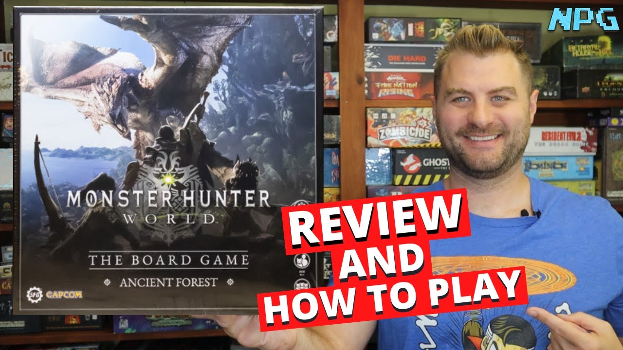Monster Hunter World The Board Game Review And How To Play - YouTube