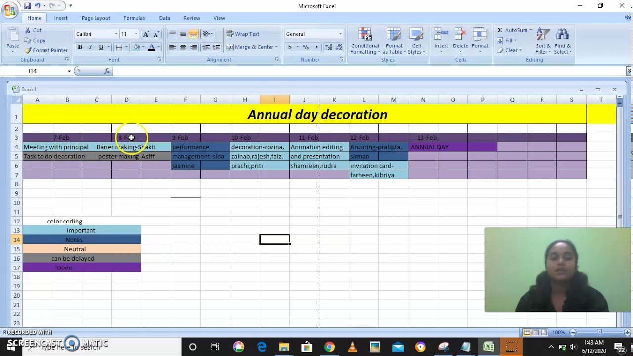 MS Excel tutorial for kids - YouTube