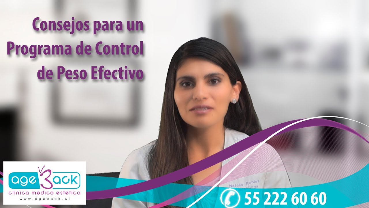 ¿Quieres controlar tu peso de manera efectiva y saludable? - YouTube