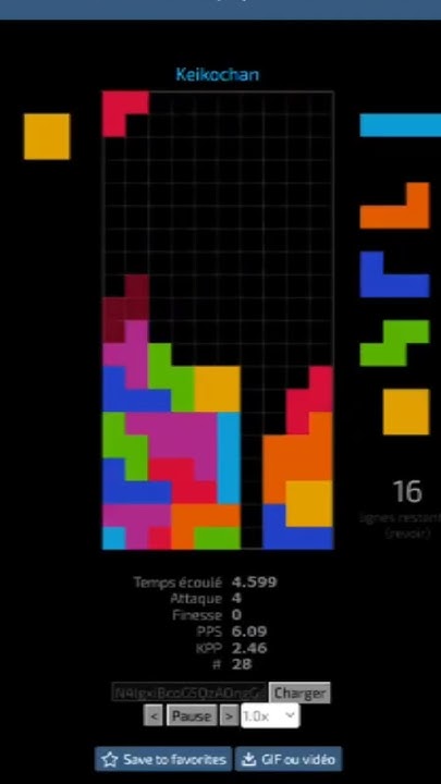 extremely fast tetris - YouTube