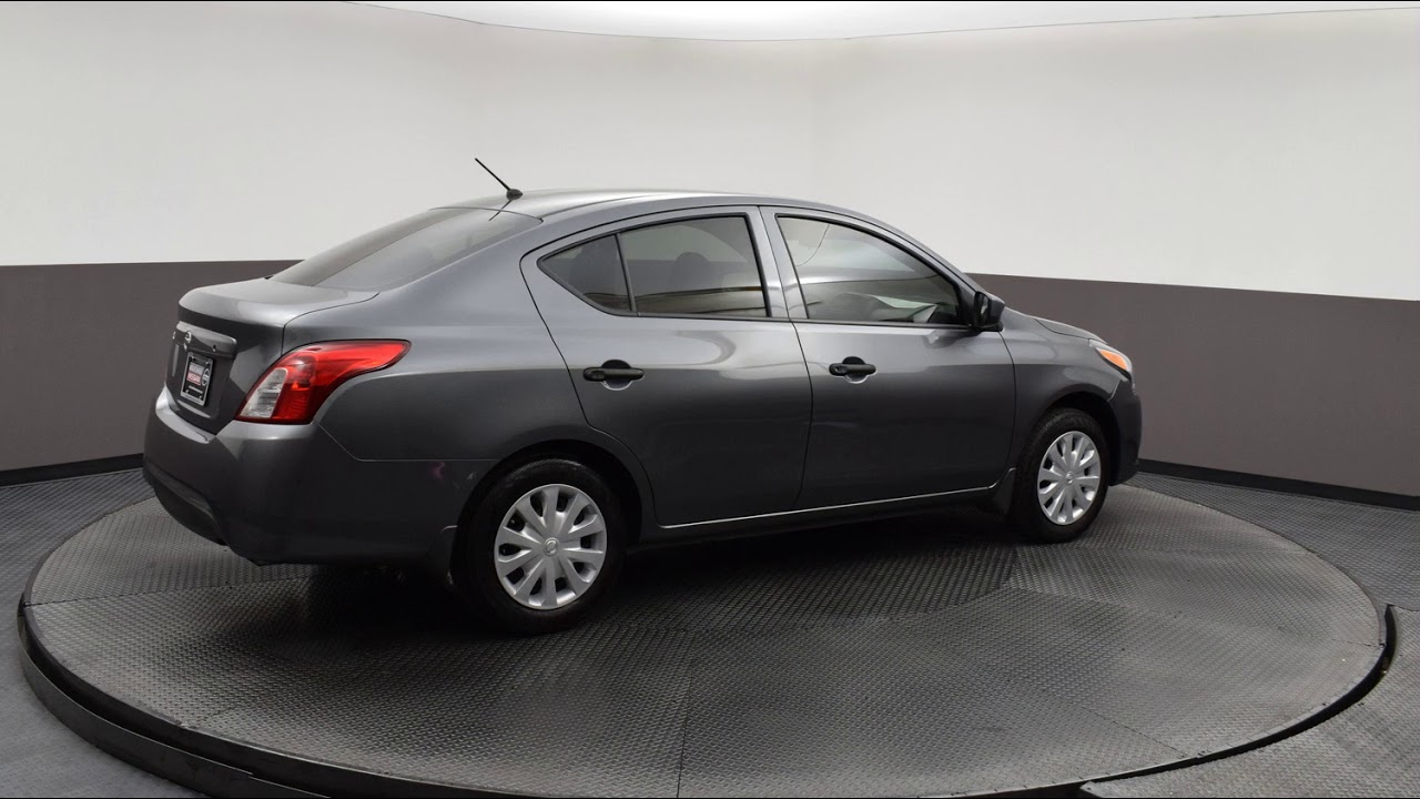 2018 Gray Nissan Versa 4D Sedan #N6858A - YouTube