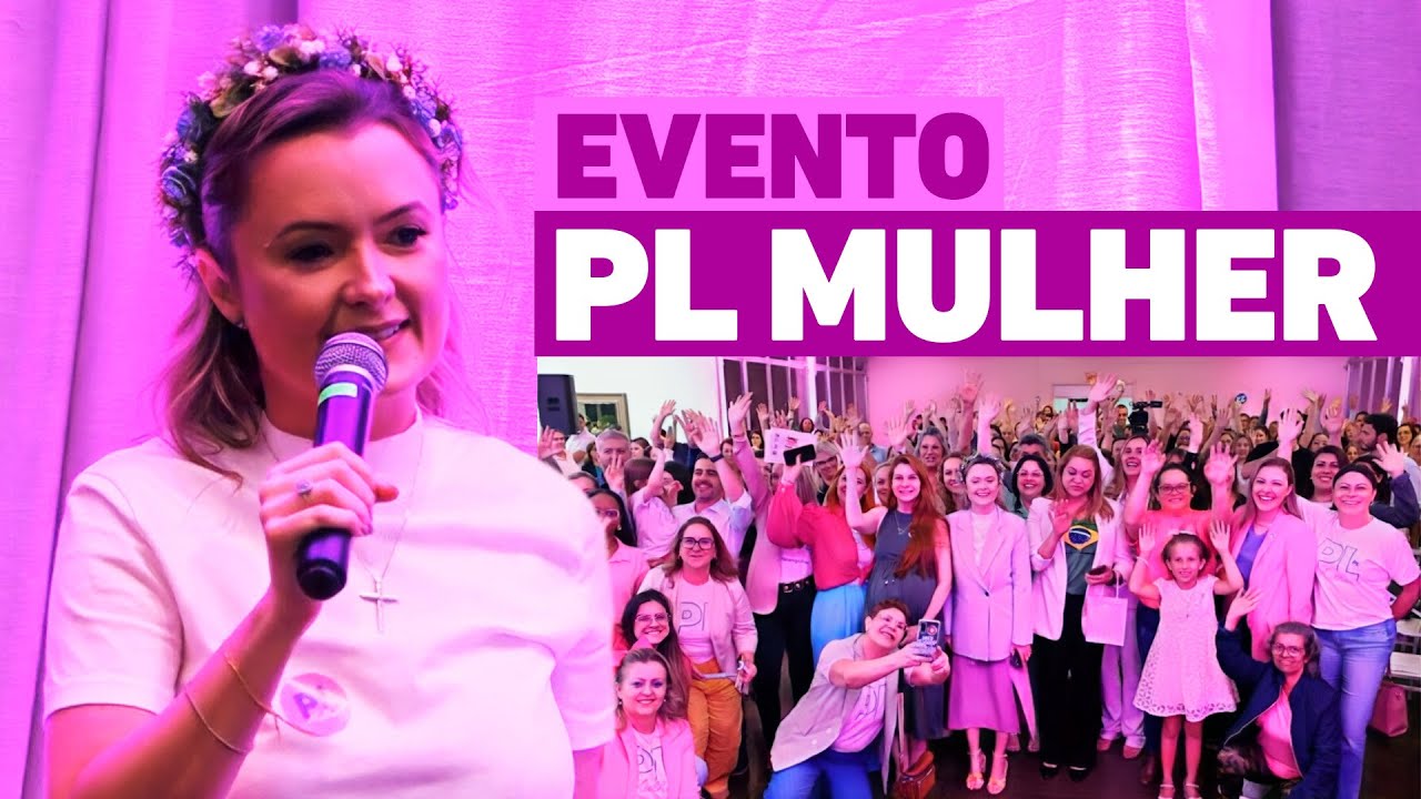 NÓS SOMOS BOLSONARO: Meu discurso no Evento PL Mulher (Criciúma 10/11 ...