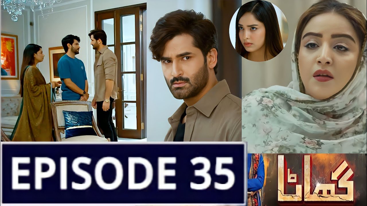 Ghaata Episode 35 | Hamza Or Danish Hove Aik Dosry Ky Samny ! Navab ...