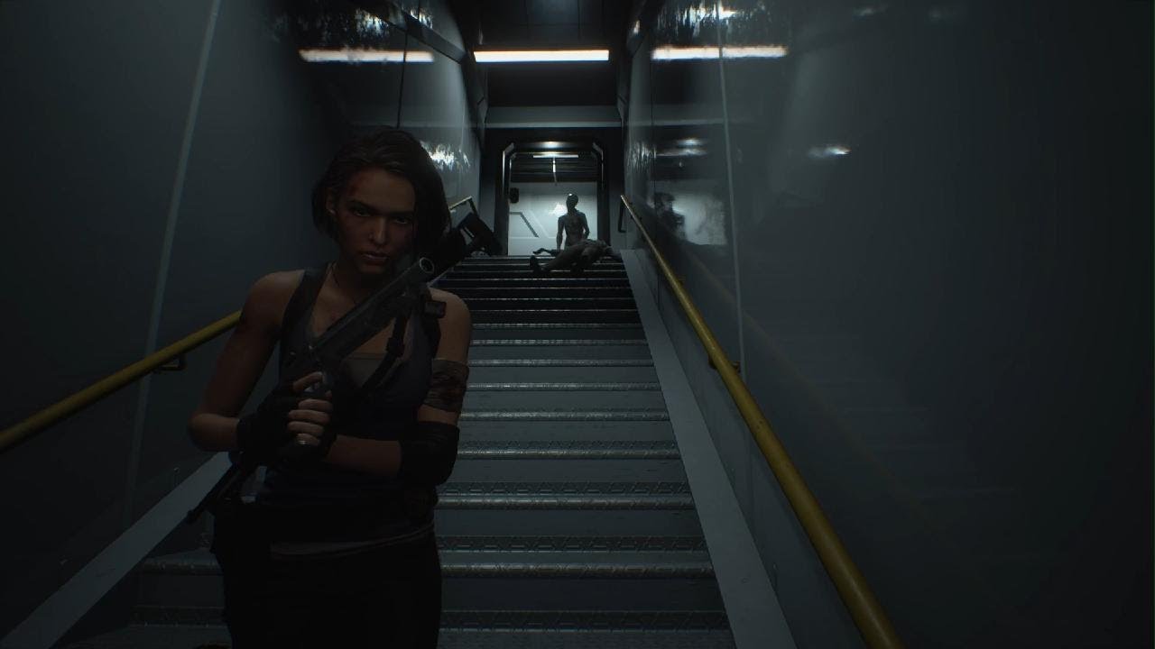 Pale Head in Underground Lab - Resident Evil 3 (Nightmare) - YouTube