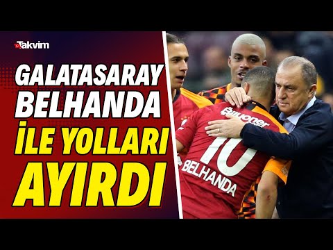 Galatasaray, Younes Belhanda'yla yolların ayrıldığını KAP'a bildirdi!