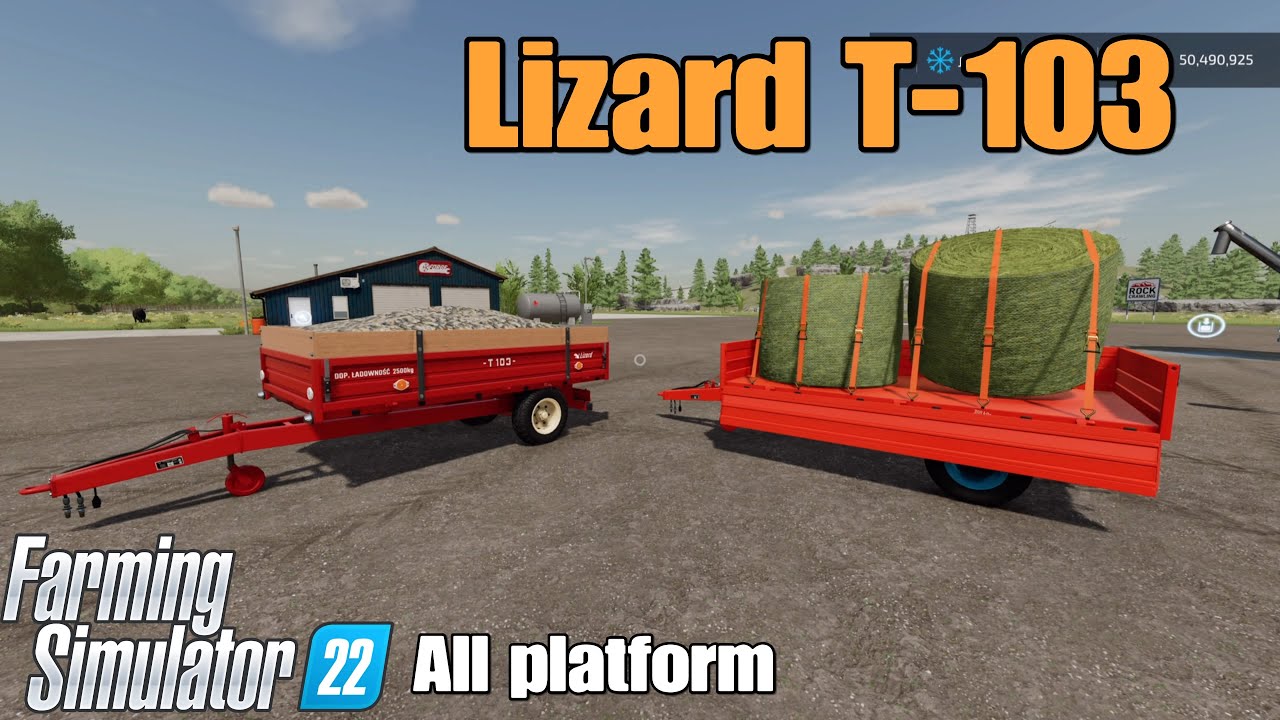 Lizard T 103 / FS22 mod for all platforms - YouTube