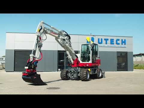 Prezentacja Takeuchi TB295W, Rototilt R3 TLE, FAE DML/HY - YouTube