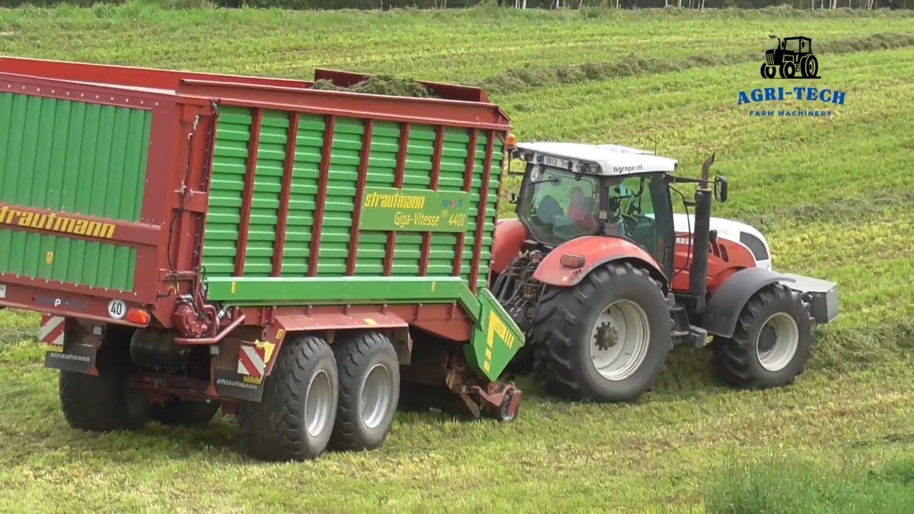 Steyr Power Sound | Steyr & Strautmann silage - YouTube
