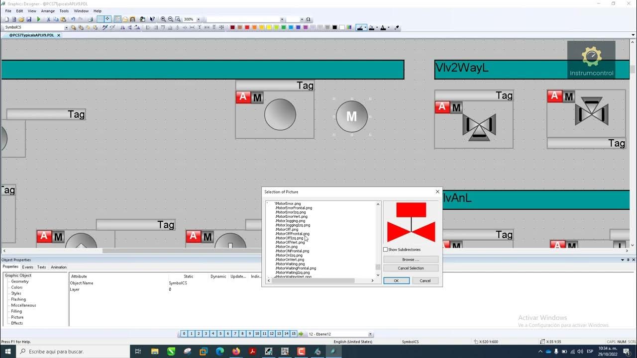 Crear y editar Block icons para Motores en WinCC Explorer PCS7 V9.1 ...