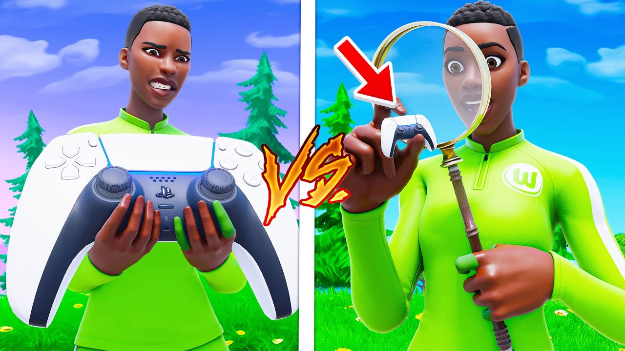 I Played Arena With The SMALLEST Controller Ever - YouTube