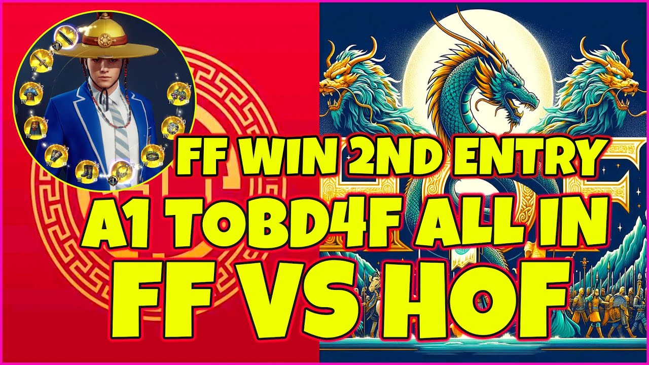 ALL IN VS ALL IN | FF WIN 2ND ENTRY CORE VS CORE | HOF ALLIANCE VS ...
