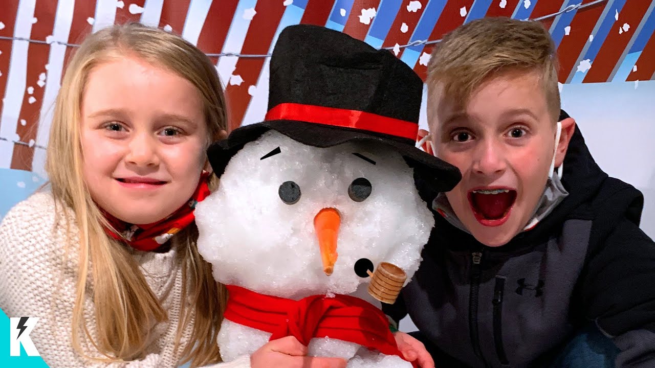 We Destroyed this Snowman (Family Christmas Adventure) K-City Family ...