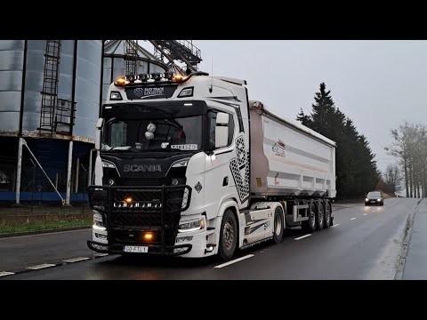 Scania S590 V8 Next Gen Fast Track Logistics - YouTube