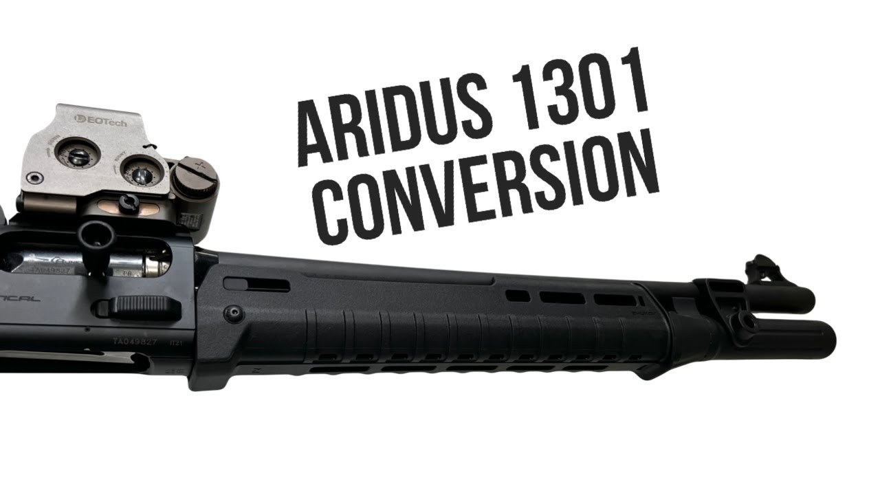 Beretta 1301 Tactical (Aridus Conversion) - YouTube