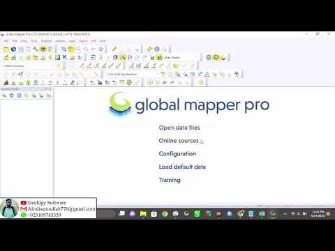 How to Create 3D modelling of an area using Global Mapper. - YouTube