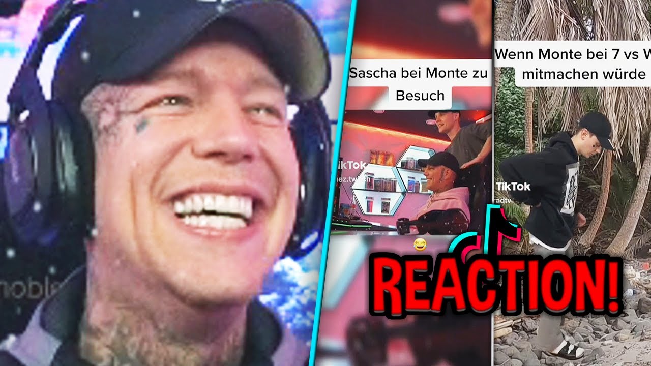 Monte REAGIERT wieder LIVE auf TIKTOKS..😂 MontanaBlack Reaktion - YouTube