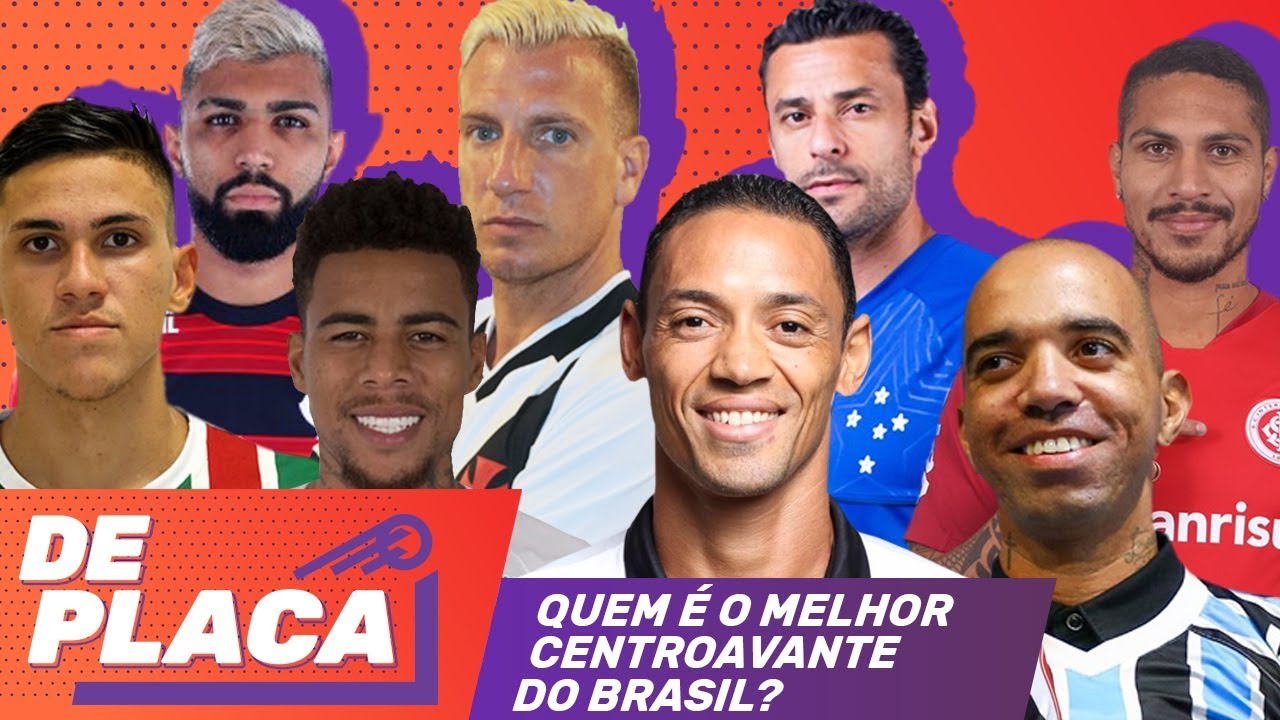 QUEM É O MELHOR CAMISA 9 DO BRASIL? - DE PLACA - YouTube