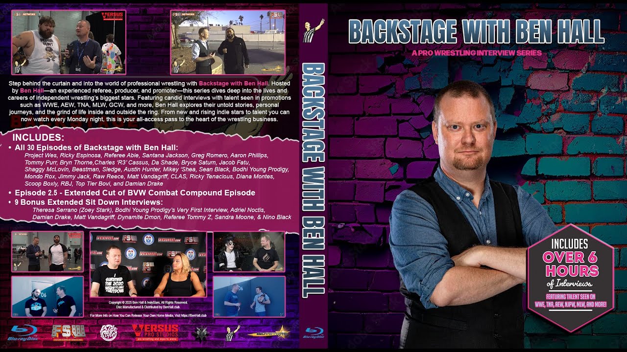 Backstage with Ben Hall Physical Media Announcement! - YouTube