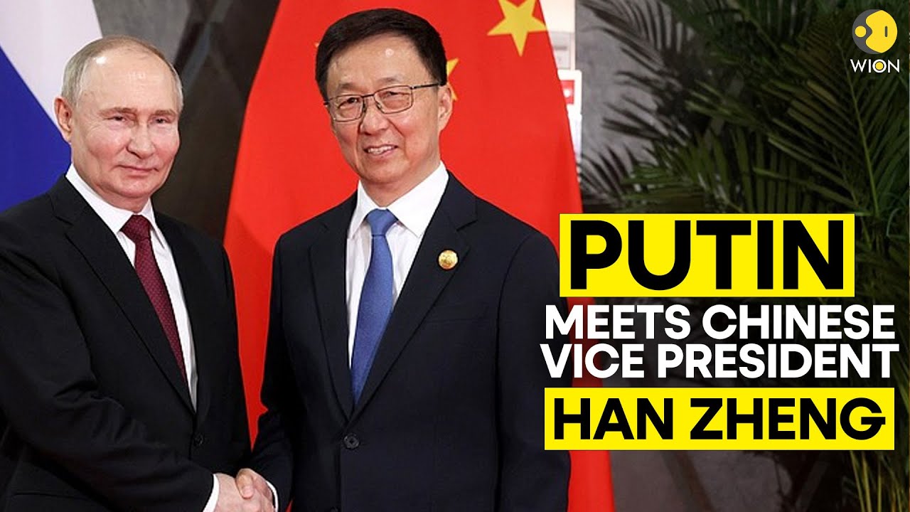 Putin LIVE: President Putin meets China's Vice President Han Zheng for ...