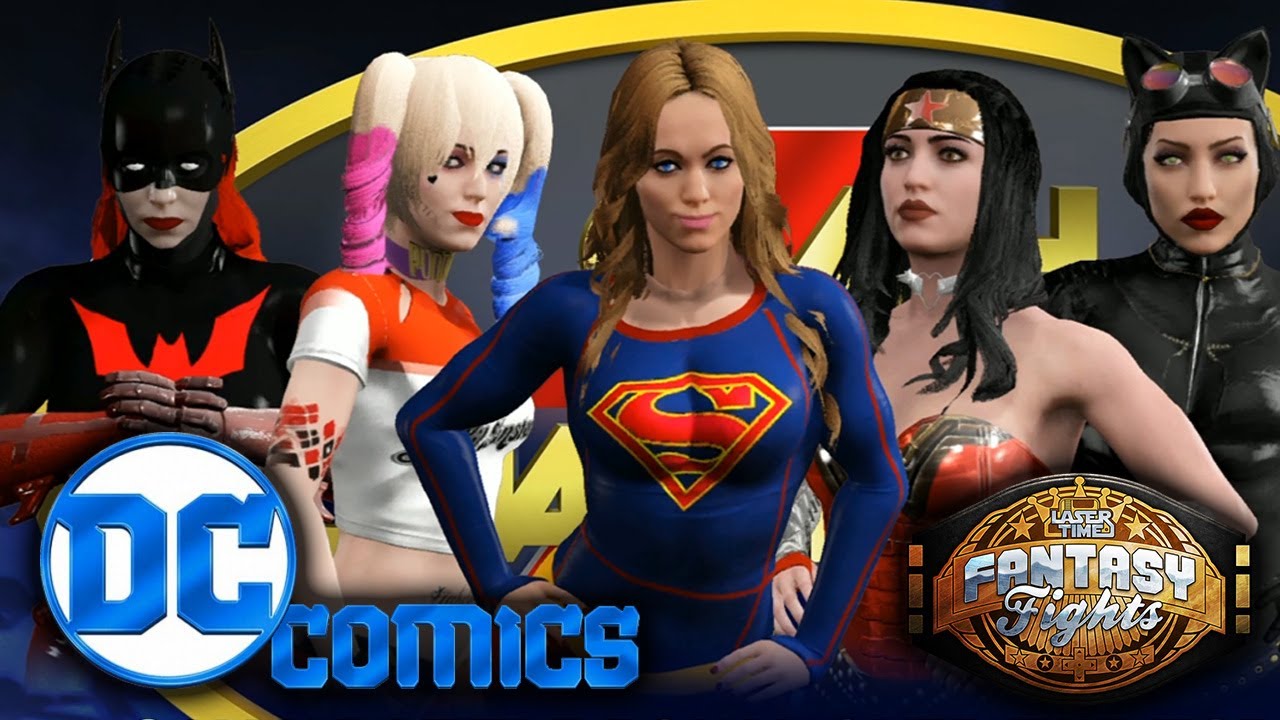 Women of DC - Fantasy Fight - YouTube