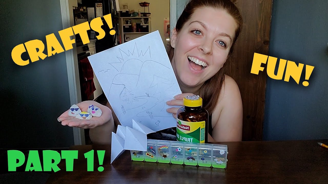 QUARANTINE CRAFTS! [Part 1] ~ {Silly} ~ how to have easy, at home fun ...