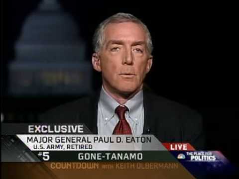 Major General Paul Eaton discusses the closing of Guantanamo Bay - YouTube