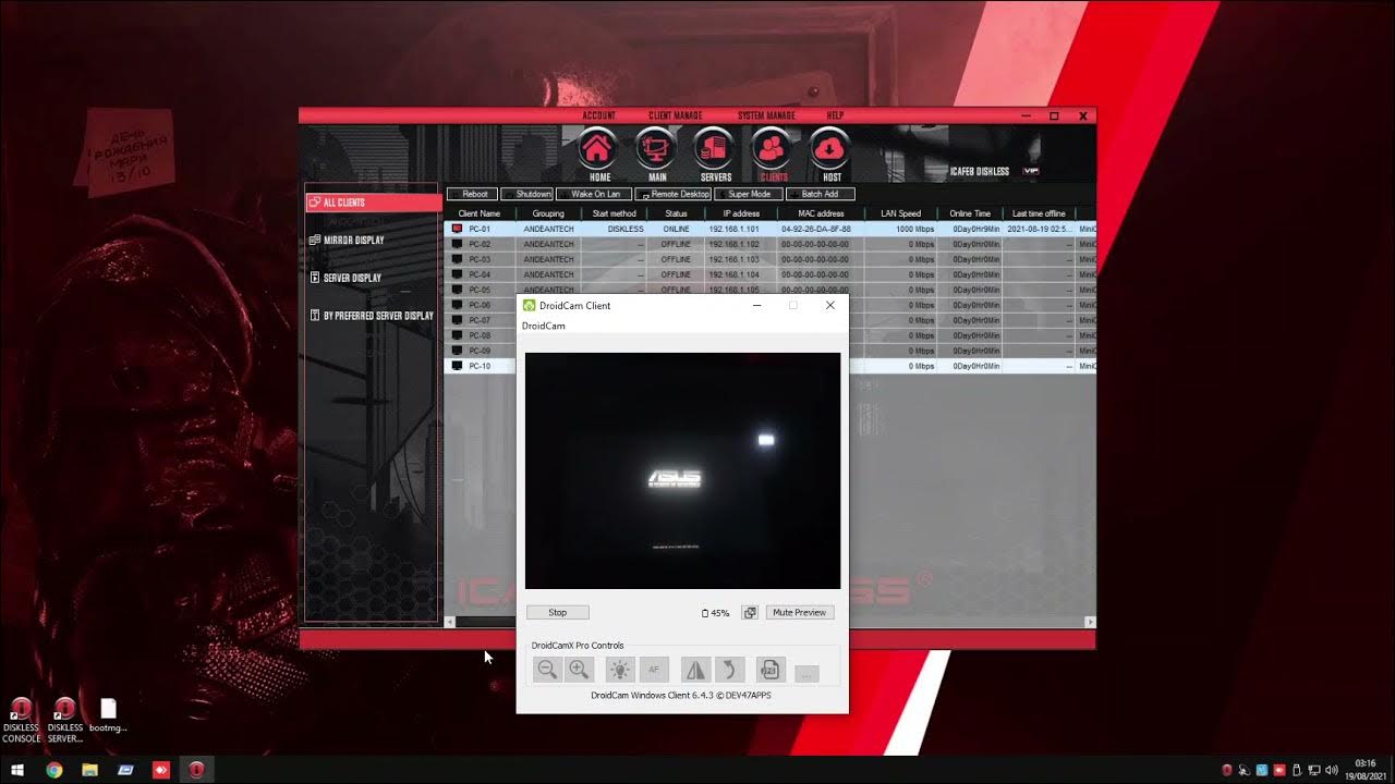 Icafe8 9.1.8.0 | MiniOS10 LTSC 2021 v4 | Diskless - YouTube