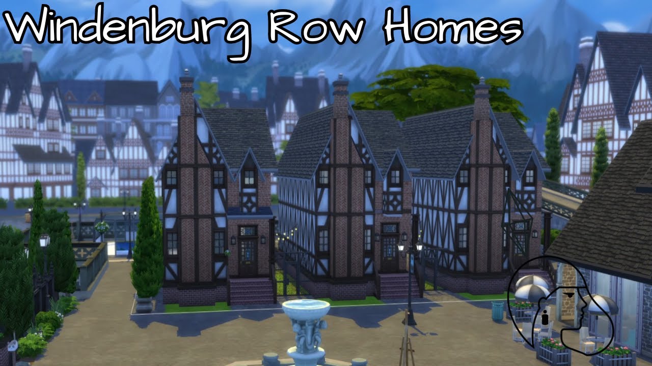 Sims 4 | Homes in Historic Windenburg - YouTube