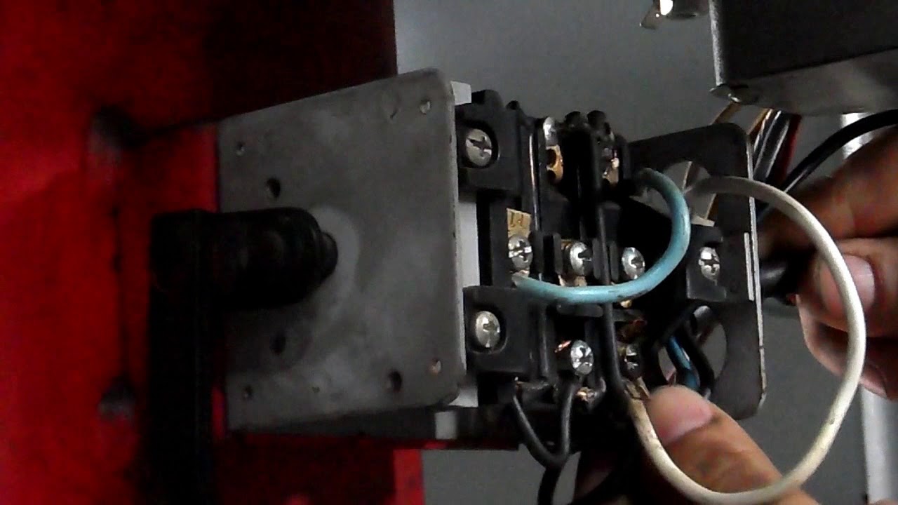Como Ligar Uma Chave Reversora Em Um Motor Monofásico - YouTube