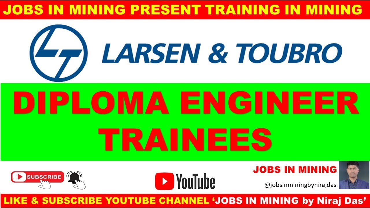 L & T Diploma Engineer Trainee - YouTube