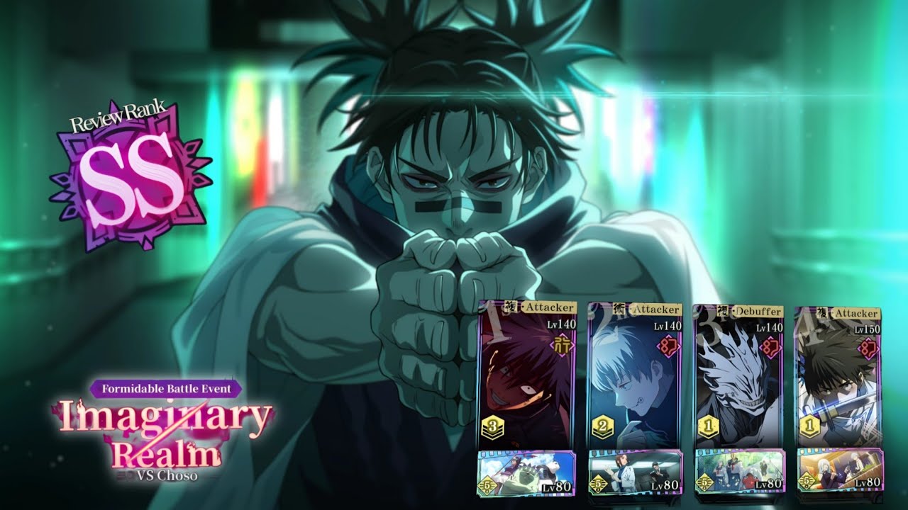Vs CHOSO Special Battle 🩸SS Rank Review | JJK : PHANTOM PARADE - YouTube