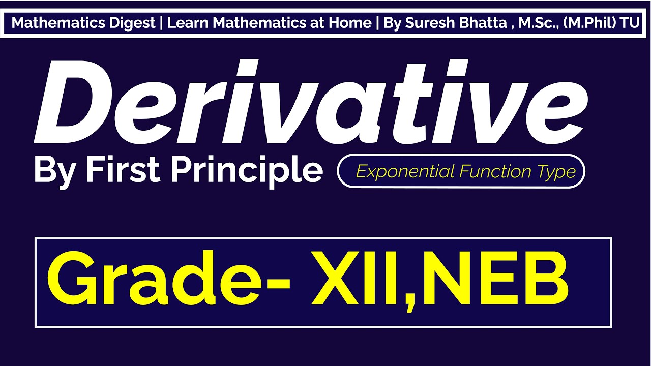 1 Derivative By First Principle Exponential Function Type YouTube 1-derivative-by-first-principle-exponential-function-type-youtube