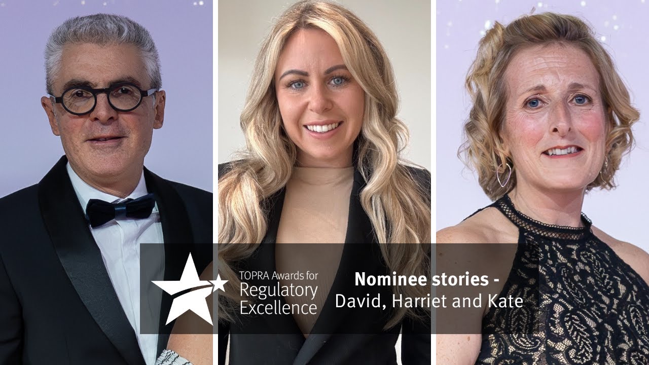 TOPRA Awards for Regulatory Excellence 2025 - Nominee Stories: David ...
