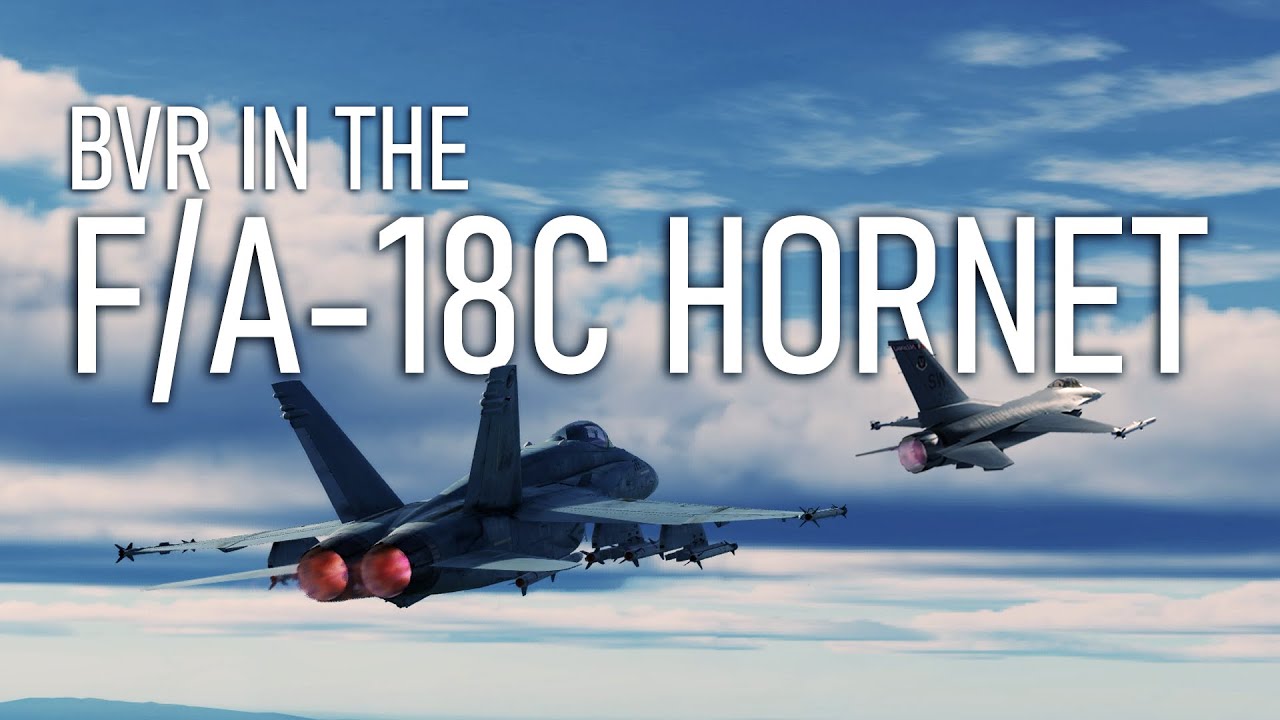 BEYOND VISUAL RANGE IN THE F/A-18 HORNET - YouTube
