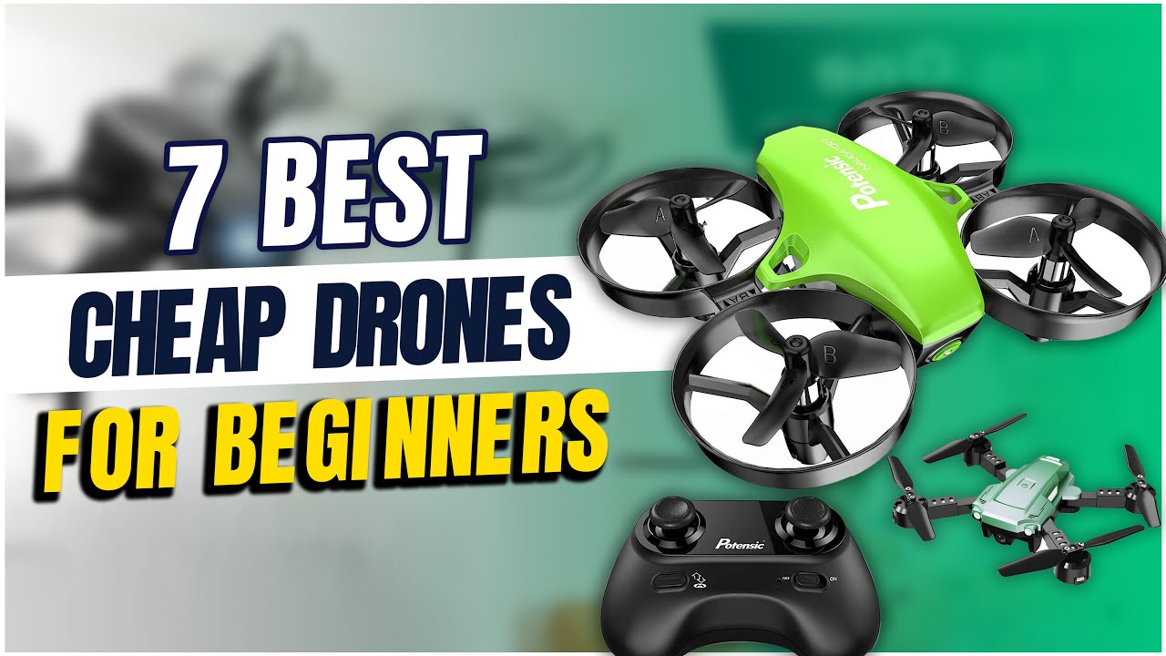 6 Best Cheap Camera Drones for Beginners - YouTube