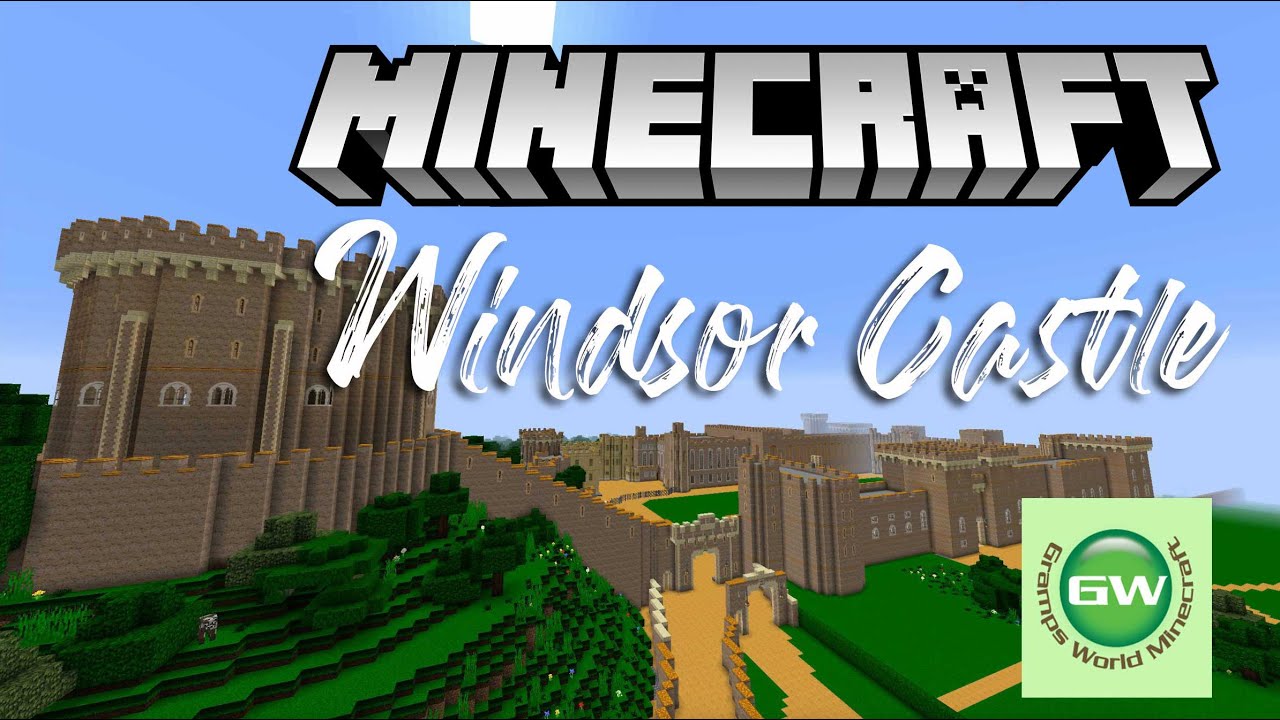 Windsor Castle Epic Build - in MINECRAFT - YouTube